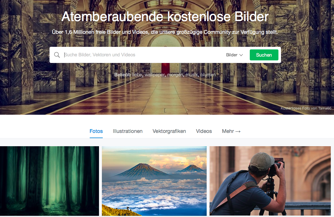Wo bekomme ich kostenfreie Bilder für meinen Blog her? – suchmaschinenindex